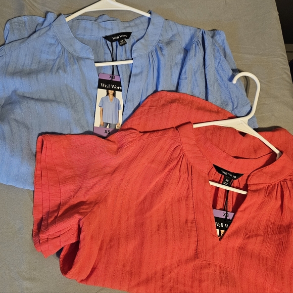 Well Worn | Tops | Well Worn 2 Pack Blouses | Poshmark